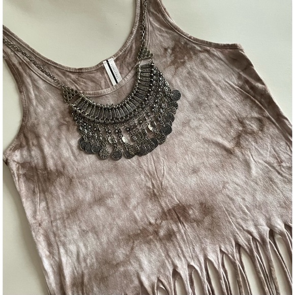 Forever 21 | Tops | Fringed Tie Dye Tank | Poshmark